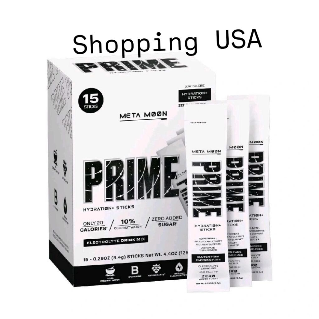 Jual Prime Electrolyte Drink Mix, Meta Moon | Shopee Indonesia