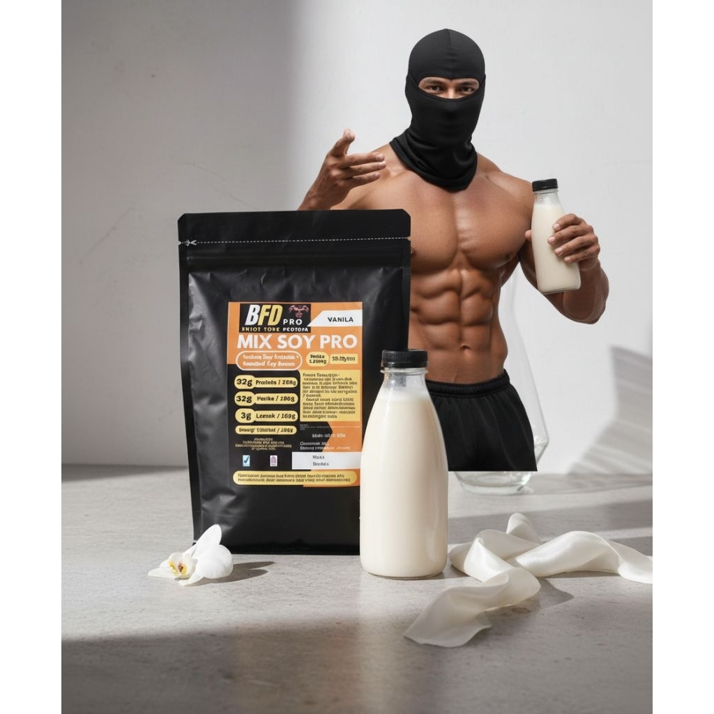 Jual Susu Protein Kedelai/Susu Protein Mix Soy 500g/Bubuk Protein ...