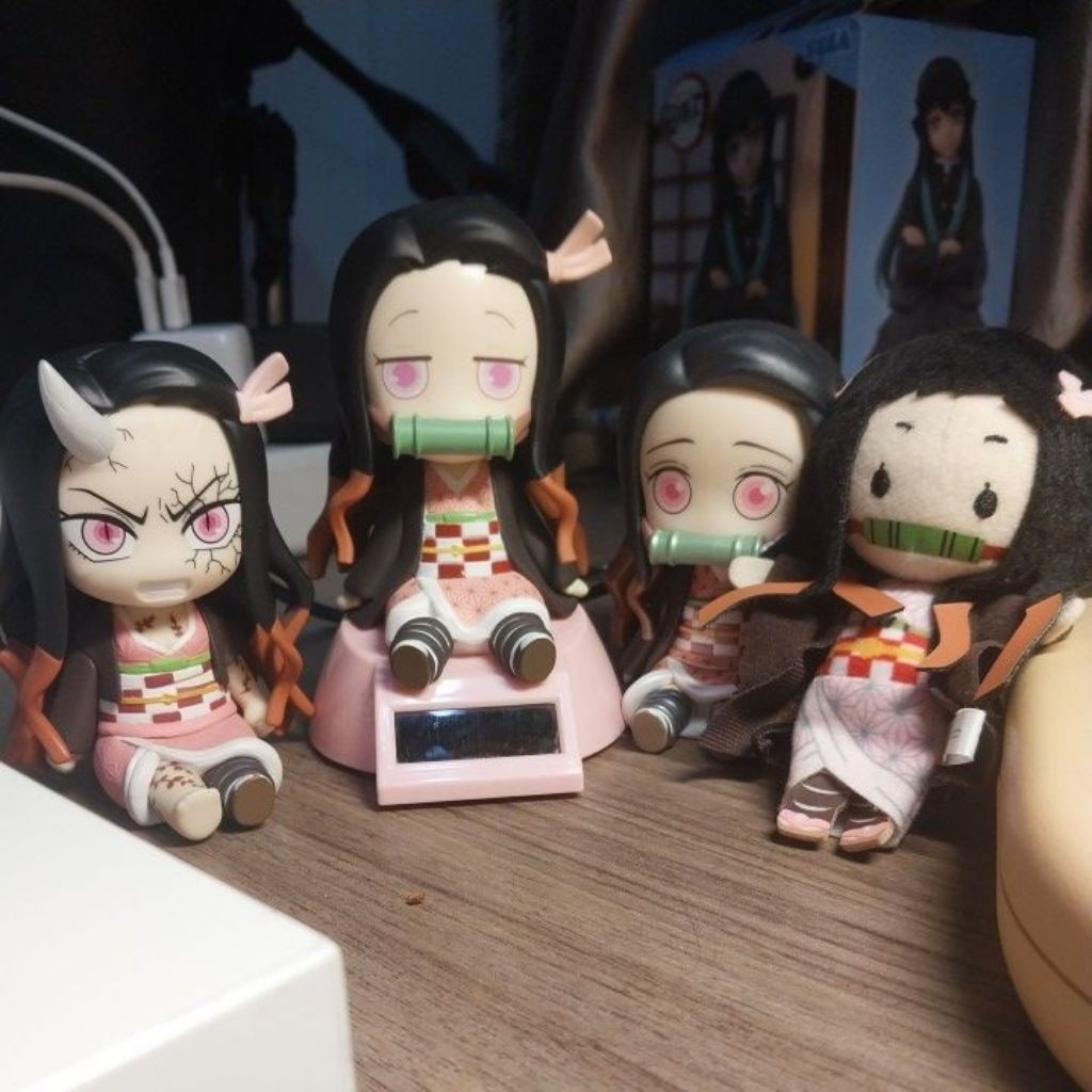 Jual (UPDATED) Serba Nezuko Kamado Potetto Figure, Yura yura solar ...