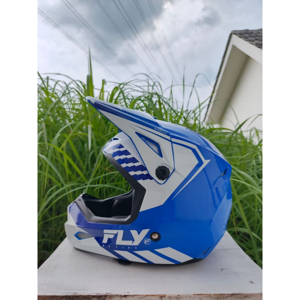 Jual helm trail fly kinetic original new helm trail cross enduro ...