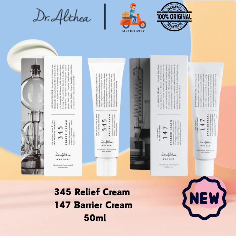 Jual Dr. Althea 345 Relief Cream | 147-345 Barrier Cream 50ml | Shopee ...