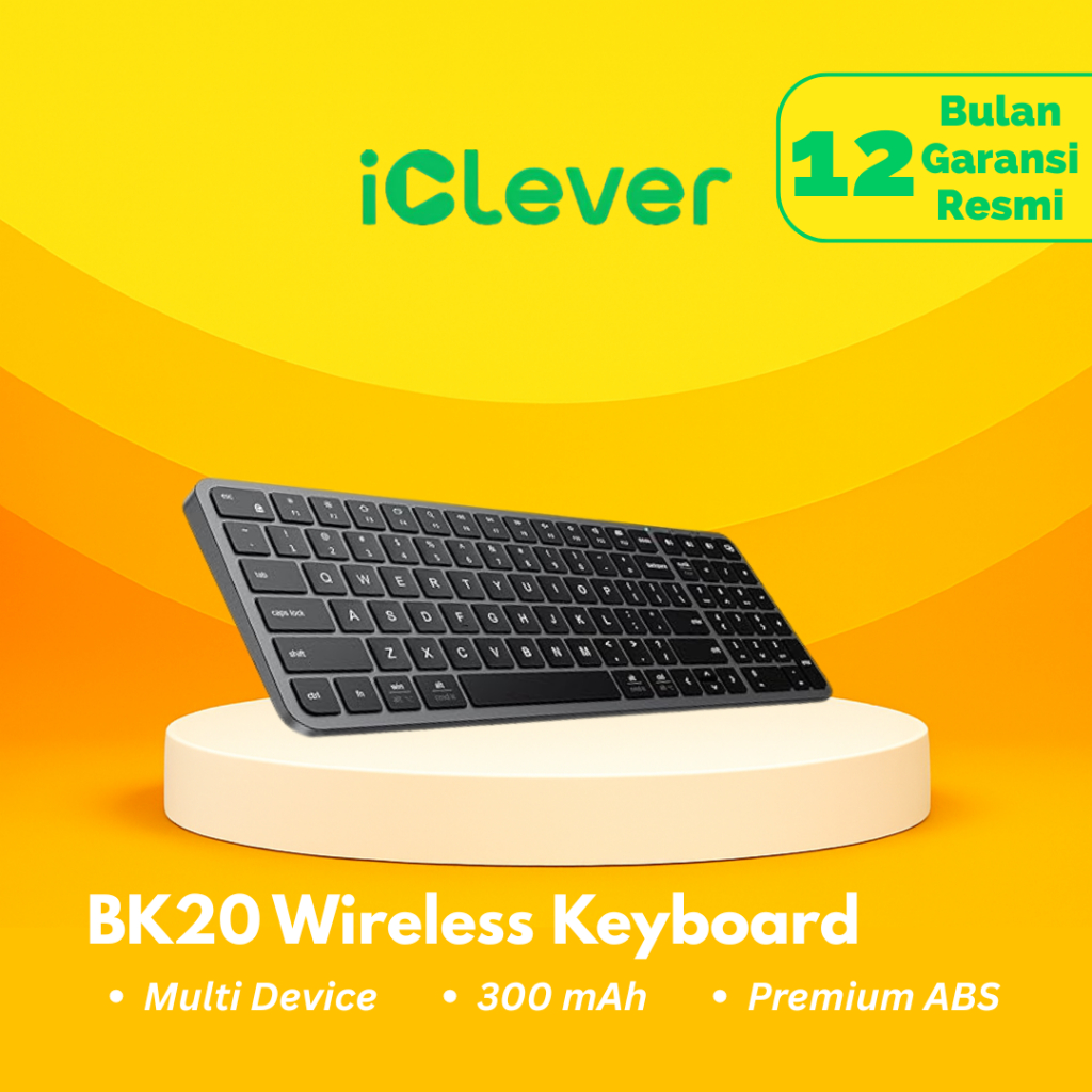 Jual iClever by Tribit BK20 Bluetooth Wireless Keyboard Numeric Keypad ...