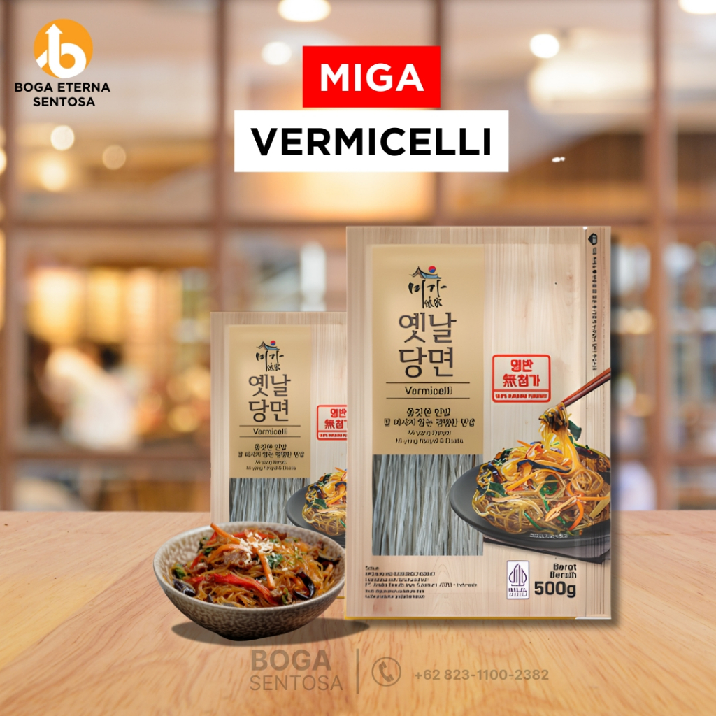 Jual MIGA Dangmyeon Vermicelli 500gr Halal - Sohun Soun Bihun Korea ...