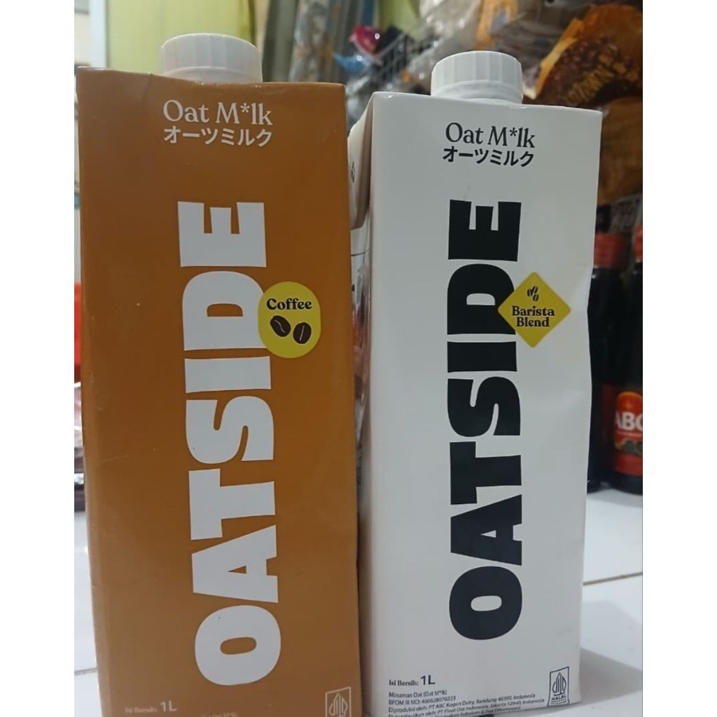 Jual OAT Milk OATSIDE 1L Ready varian coffee | Shopee Indonesia