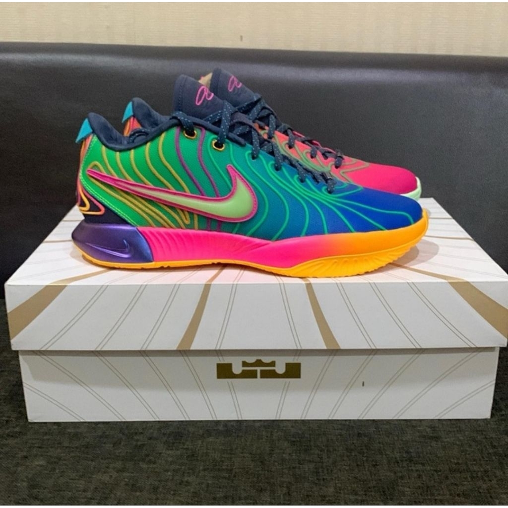 Jual Nike Basketball Lebron XXI 21 EP What The | Shopee Indonesia