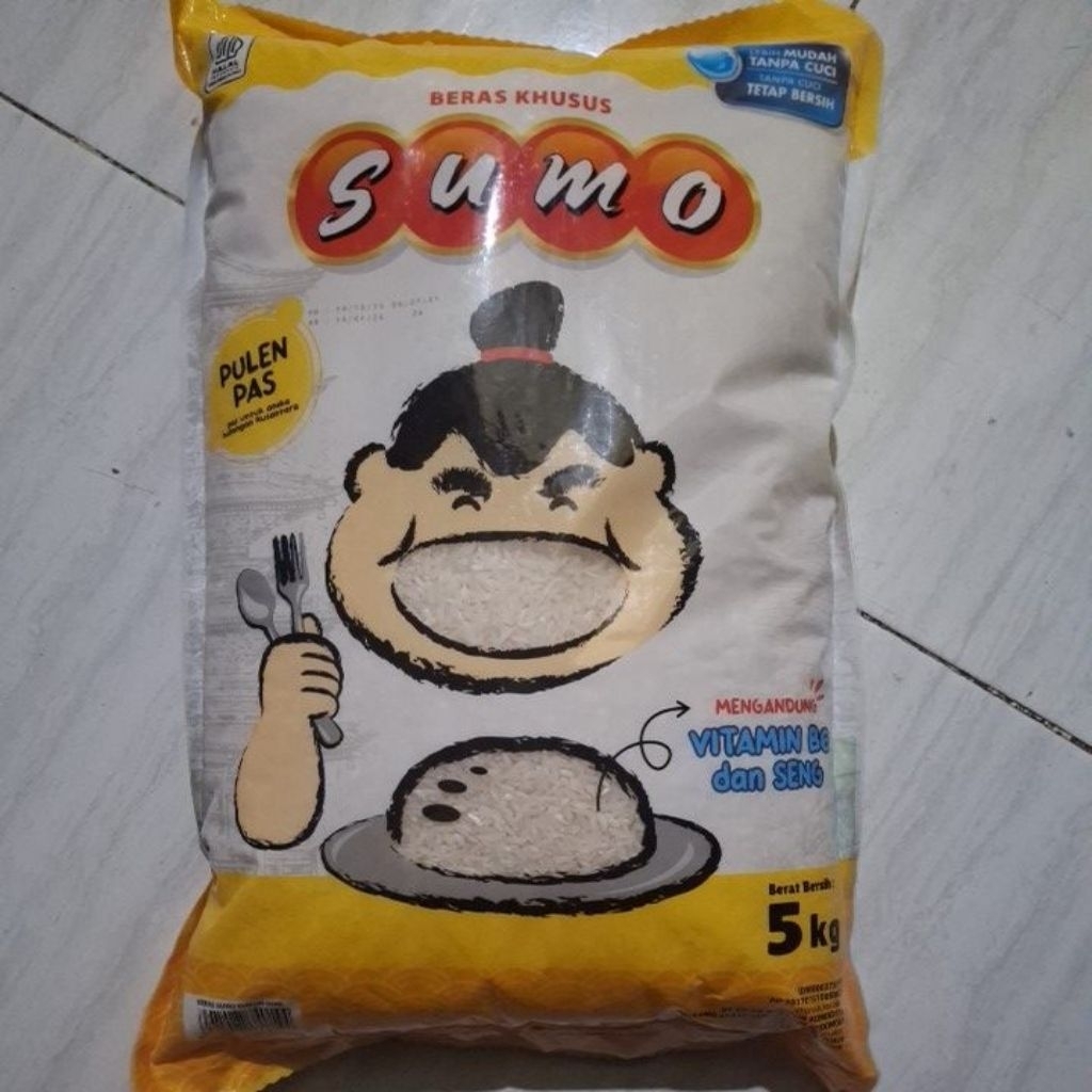 Jual BERAS PREMIUM SUMO KUNING KEMASAN 5KG | Shopee Indonesia