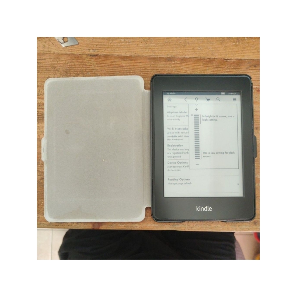 Jual Kindle paperwhite 1 layar resolusi tinggi ada backlight | Shopee ...