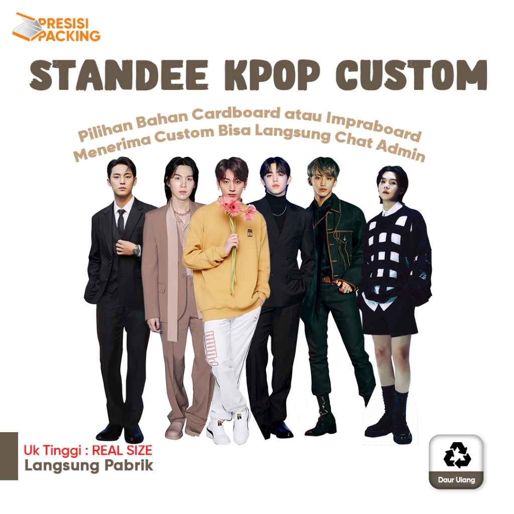 Jual Standee Kpop JUNGKOK I MARK LEE I MINGYU I S COUPS I SUGA I ...