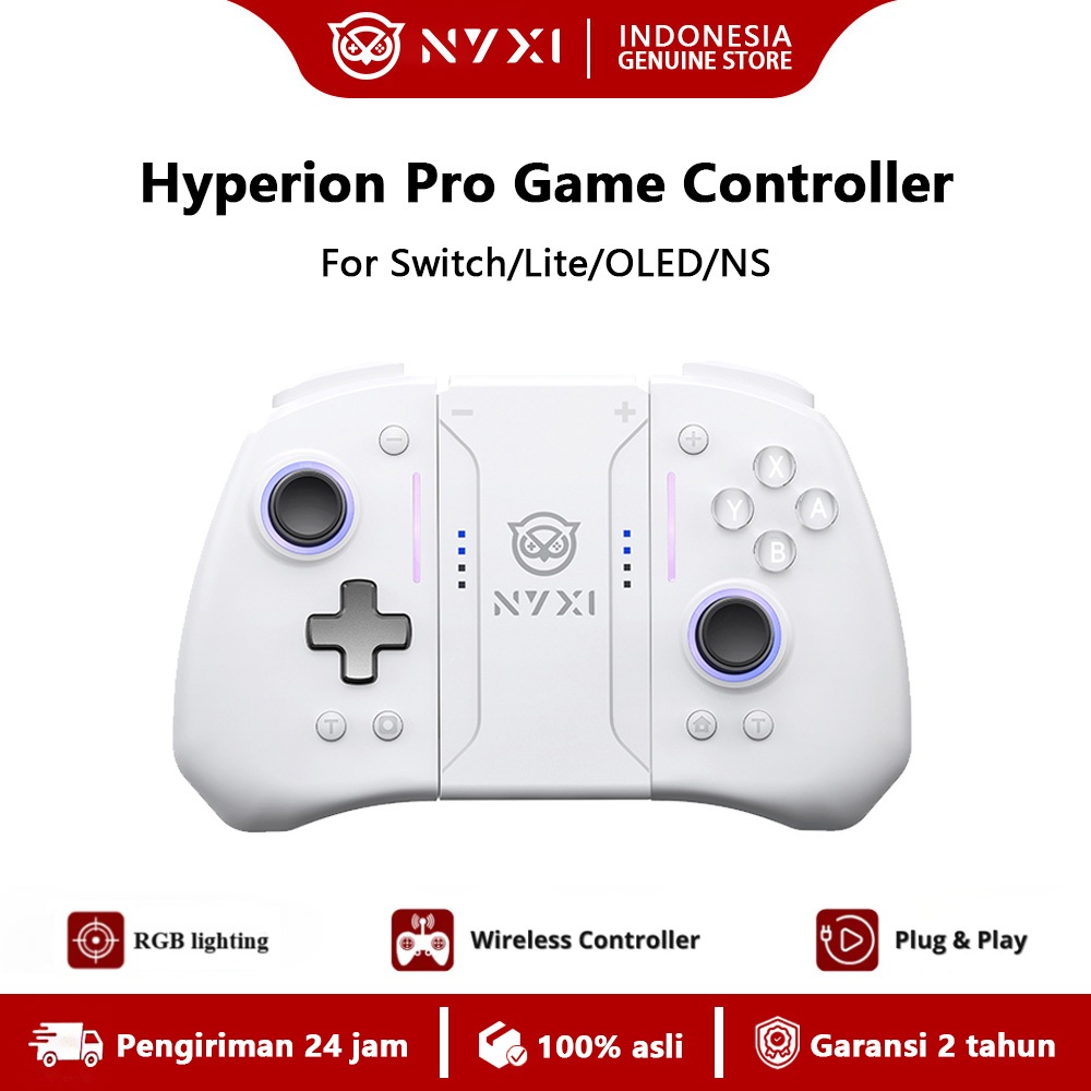 Jual NYXI Hyperion Pro Wireless Game Controller Bluetooth For Switch Lite OLED NS Joycon ...