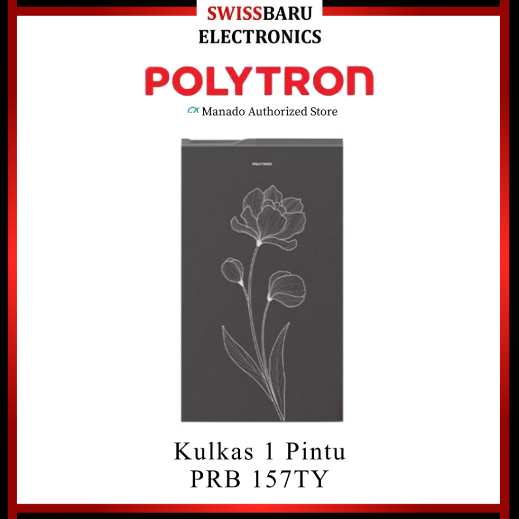 Jual KULKAS POLYTRON 1 PINTU PRB 157 TY GARANSI RESMI | Shopee Indonesia