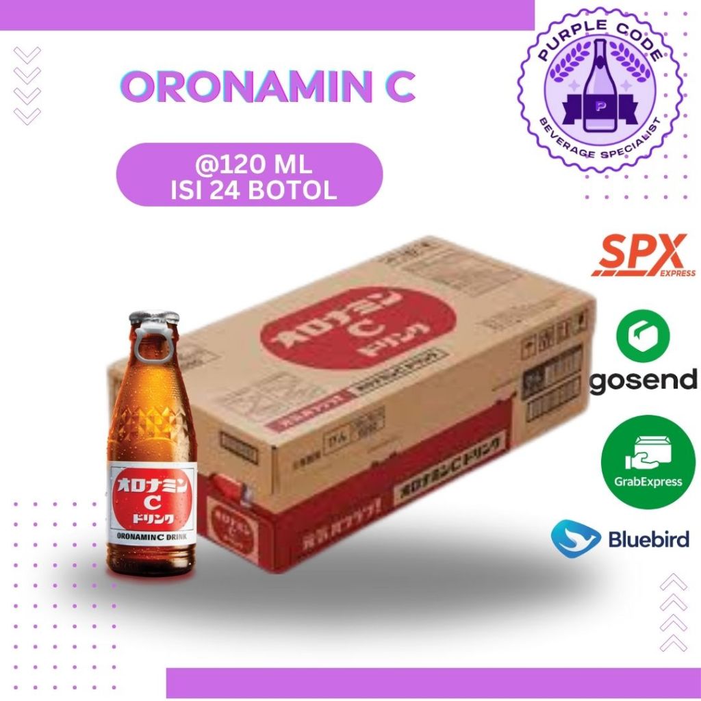 Jual (INSTANT READY) ORONAMIN C 120ML BOTOL KACA - READY LEMINERAL ...