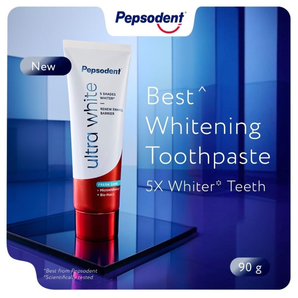Jual Pepsodent Ultra White Fresh Shine (90 Gr) | Shopee Indonesia