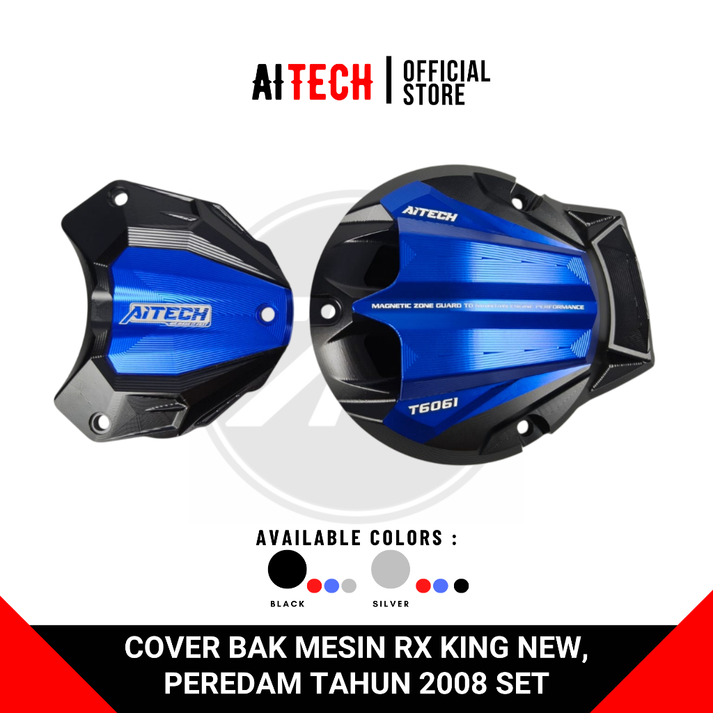 Jual Cover Bak Mesin Rx King New, Peredam Set Gen 2 Aitech | Shopee ...