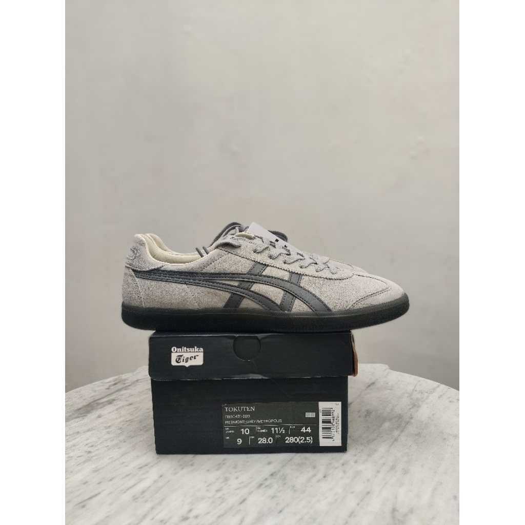 Jual Onit Tiger Tokuten Piedmont Grey Original Authentic 100% | Shopee ...
