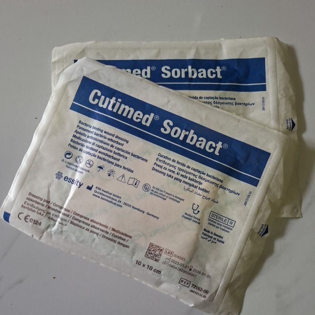 Jual Cutimed Sorbact Dressing Pad 10×10cm | Shopee Indonesia