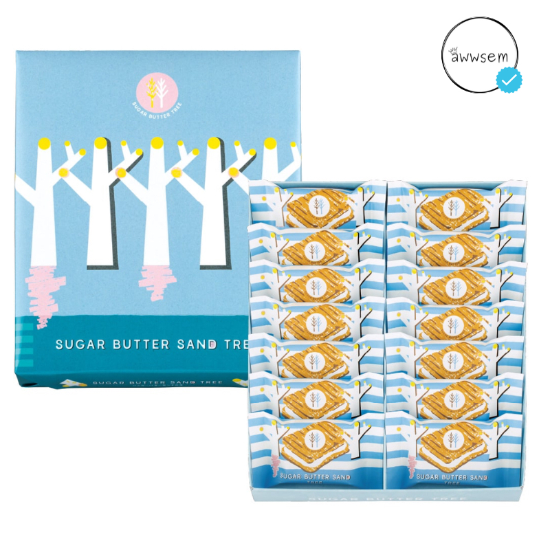 Jual Sugar Butter Sand Tree Sandwich Biscuit Original Japan | Shopee ...