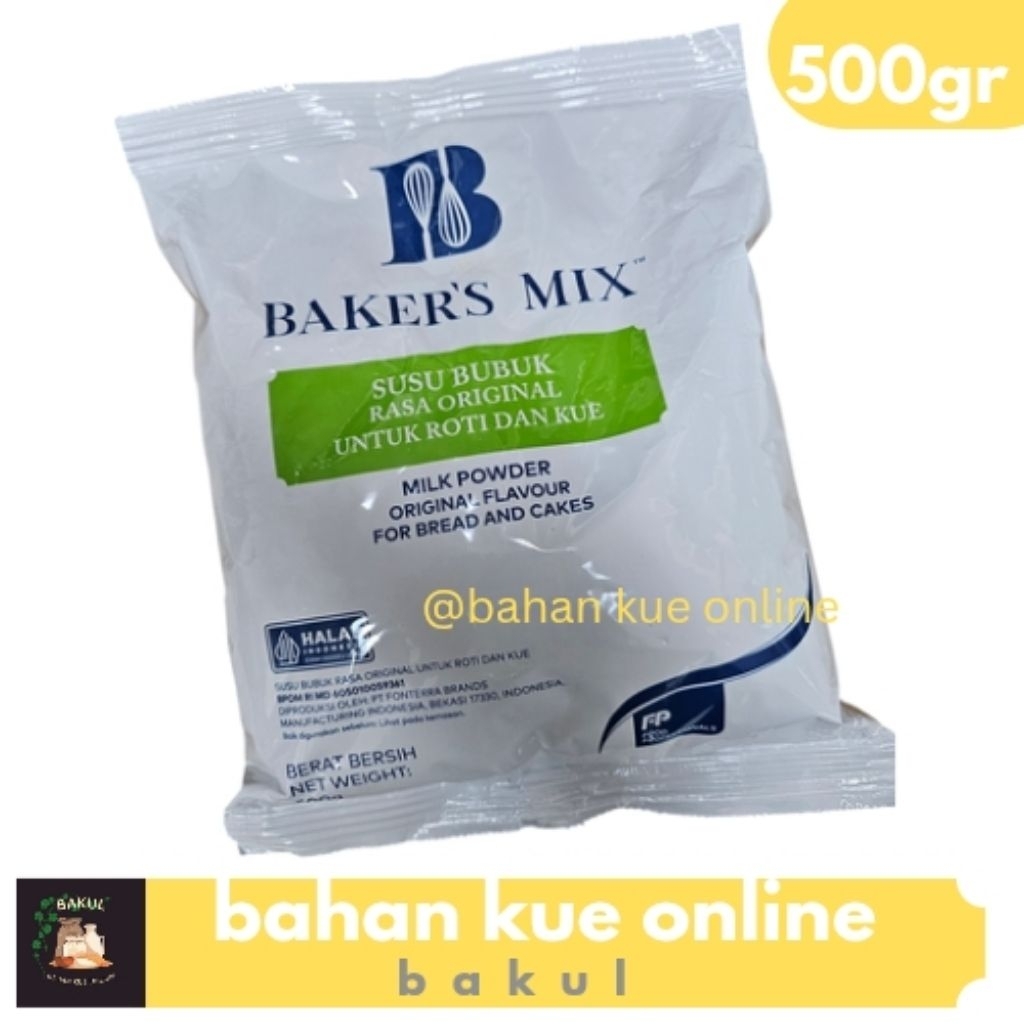 Jual Bakers Mix Milk Powder Susu Bubuk 500gr | Shopee Indonesia