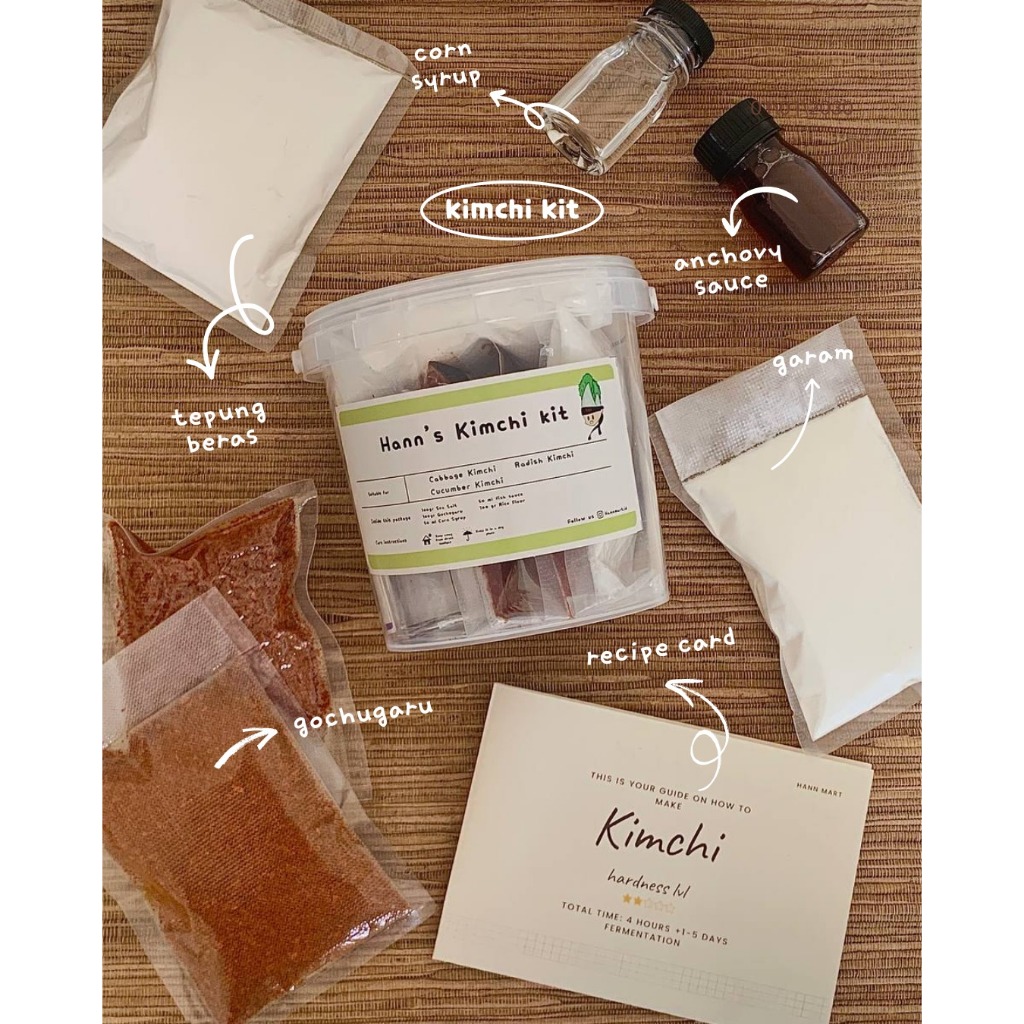 Jual Kimchi Kit / Kimchi / Kimchi Instant / Bumbu Kimchi / Kimchi Resep ...