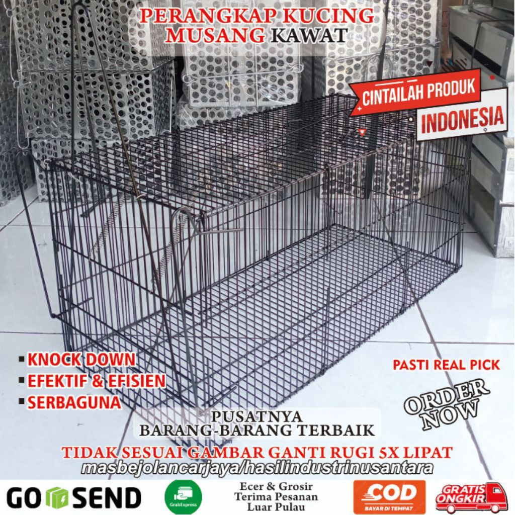 Jual Trap/ Perangkap/ Jebakan Musang & Kucing, Babi, dll , MAS BEJO ...
