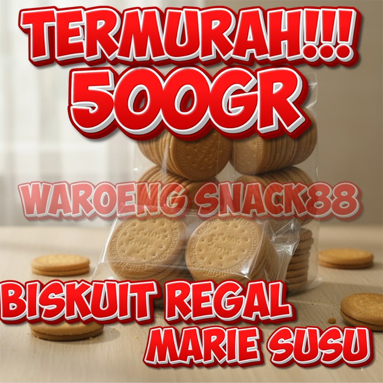 Jual BISKUIT MARIE REGAL SUSU SPESIAL PANDAWA ORIGINAL 500GR / BISCUIT ...