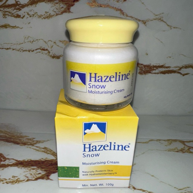 Jual HAZELINE SNOW MOISTURIZING CREAM ORIGINAL MALAYSIA 100gr | Shopee ...