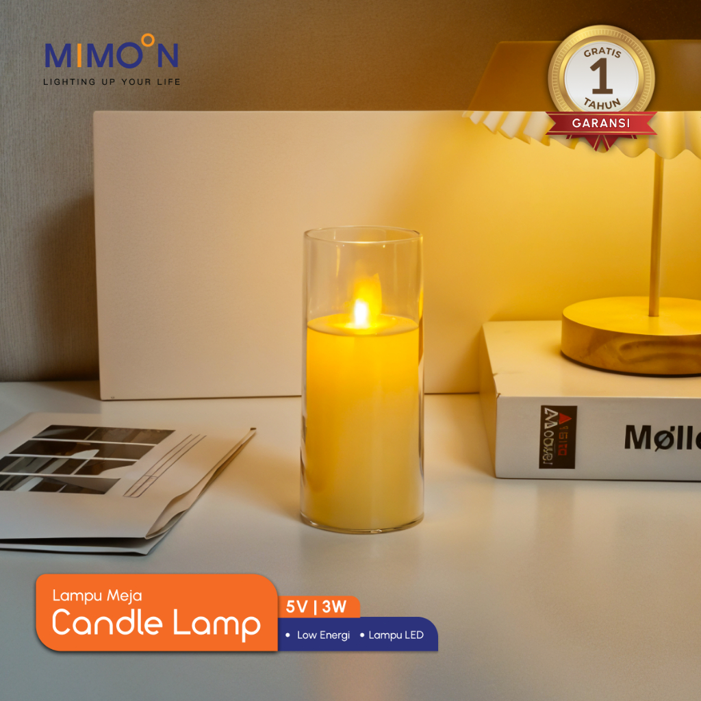 Jual MIMOON Lilin Mati Lampu LED Elektronik Lilin LED Lampu Tidur ...