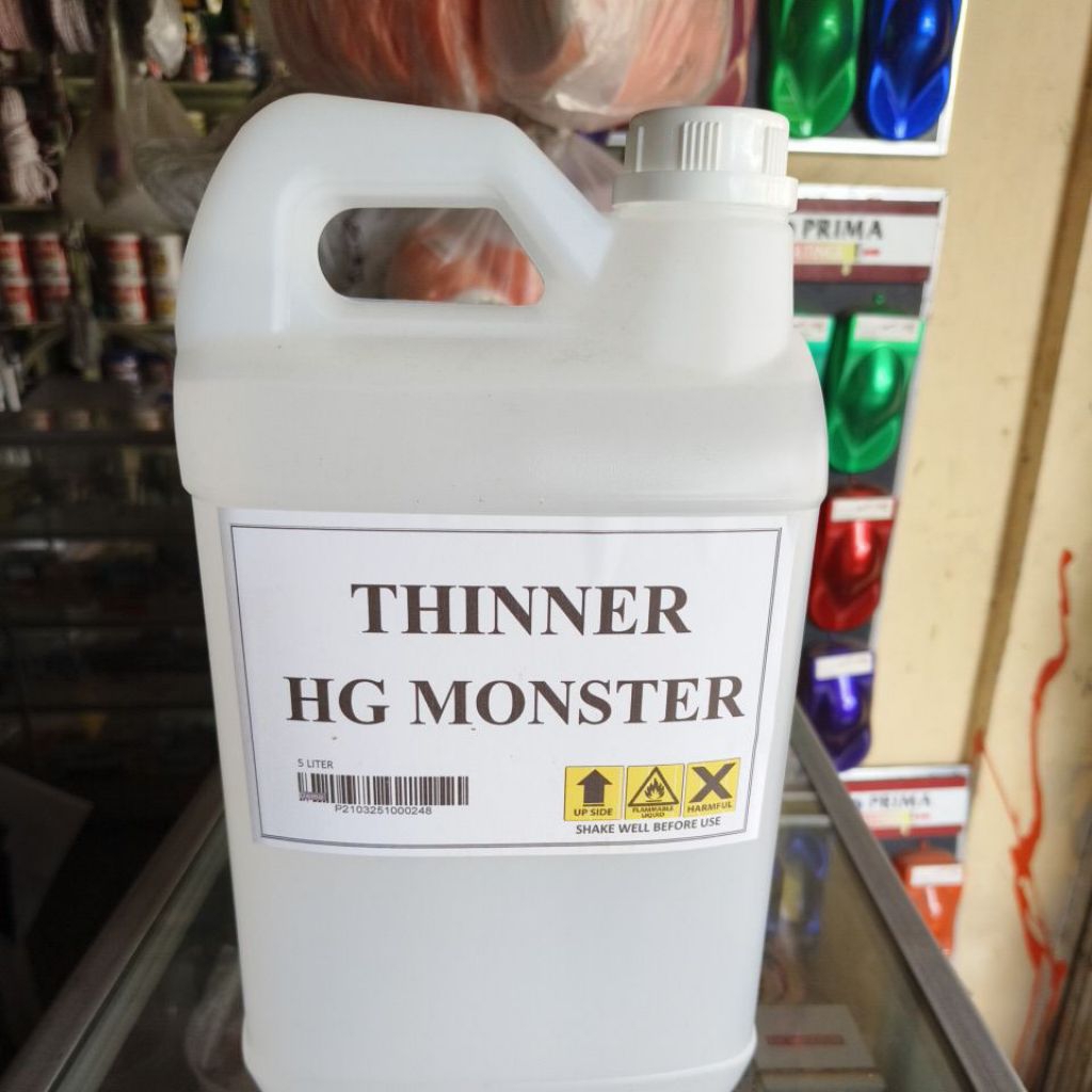 Jual Thinner HG Monster (KLS) 5 liter | Shopee Indonesia