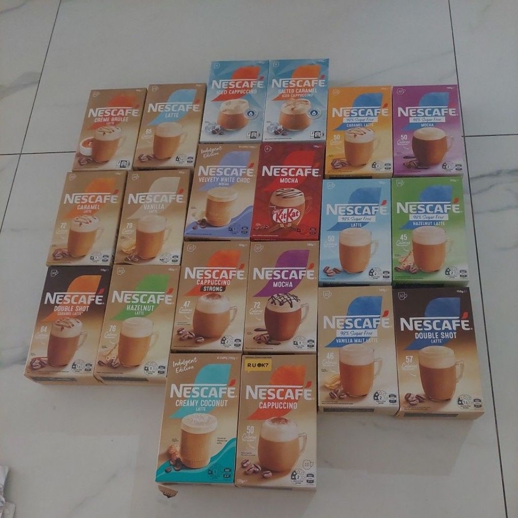 Jual BACA DESKRIPSI !!!! NESCAFE coffee kopi iced latte cappuccino ...