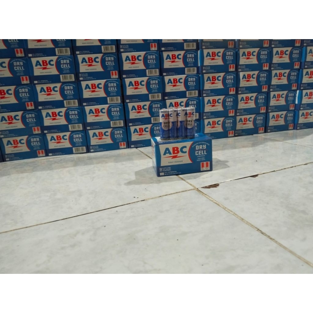 Jual Baterai abc AA 1pack isi 24pcs original(exp.09-2028) | Shopee ...