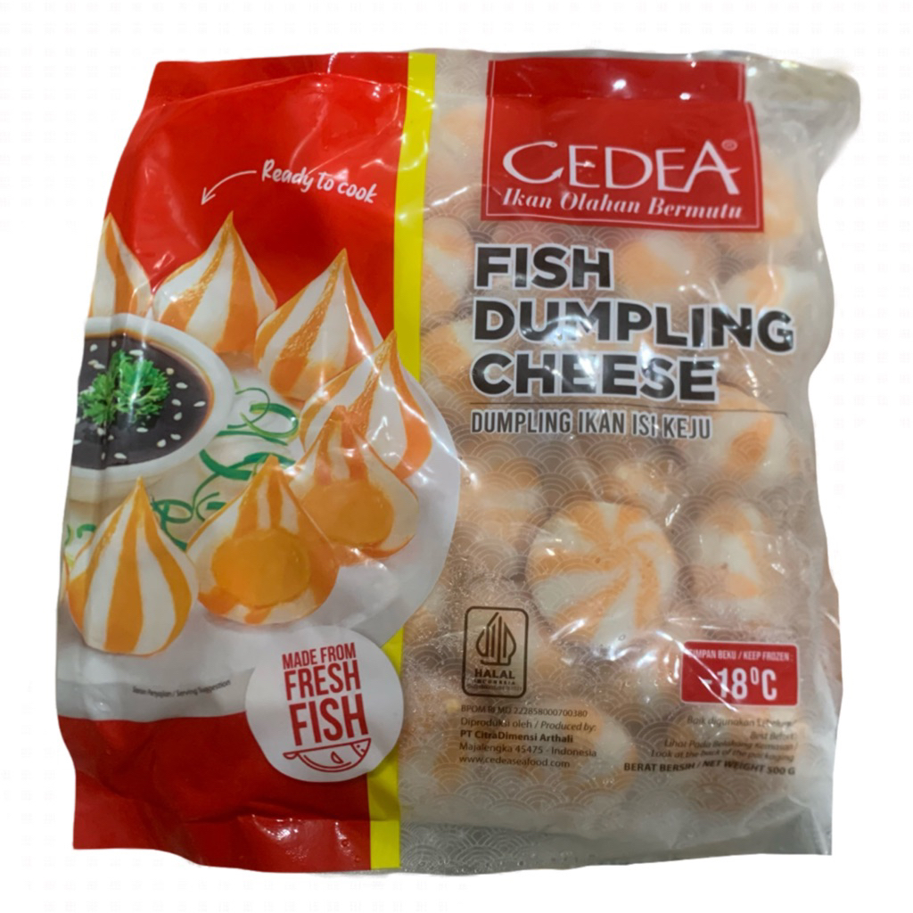 Jual Cedea Fish Dumpling Cheese Isi 500 GR | Shopee Indonesia