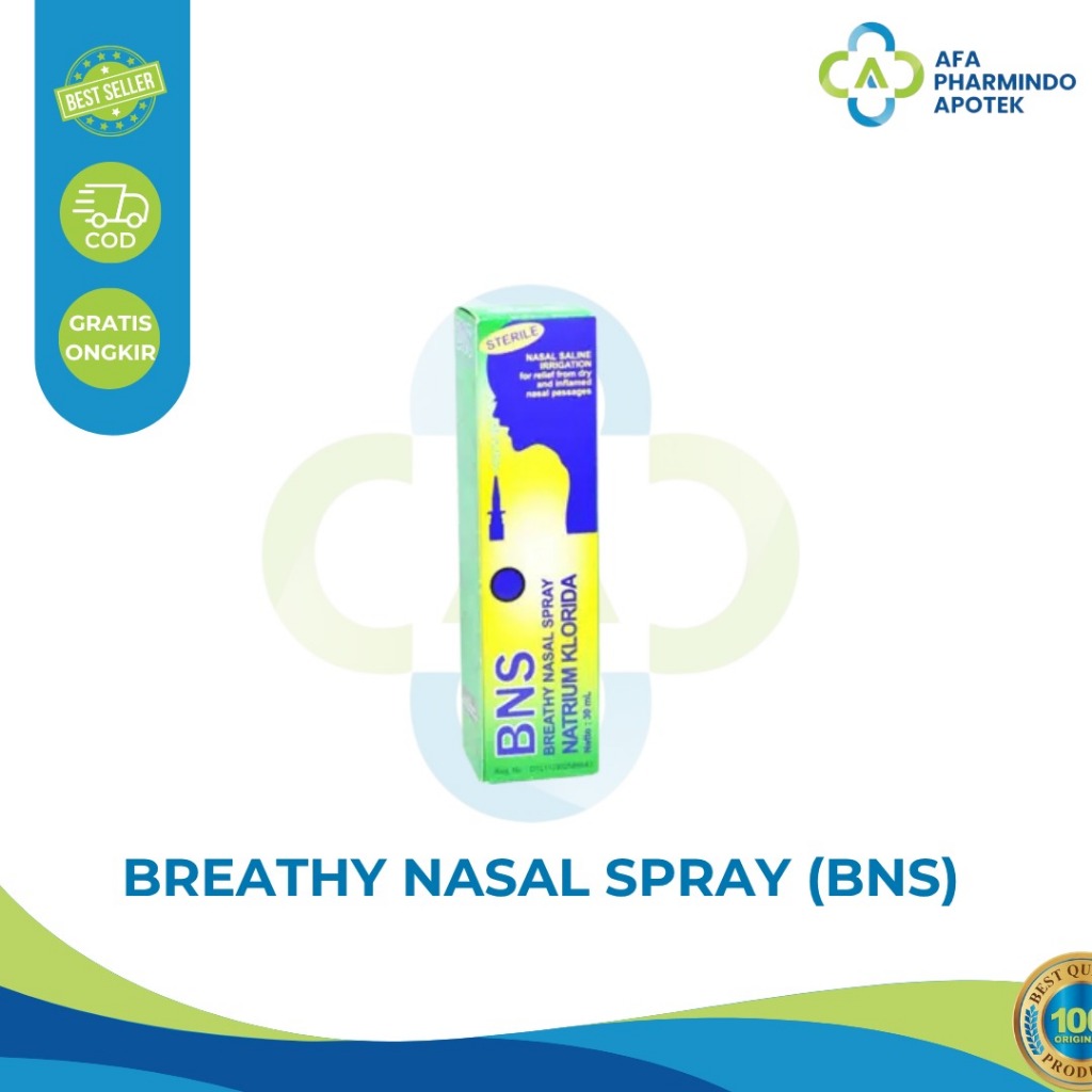 Jual Breathy Nasal Spray (BNS) - Semprot Hidung | Shopee Indonesia