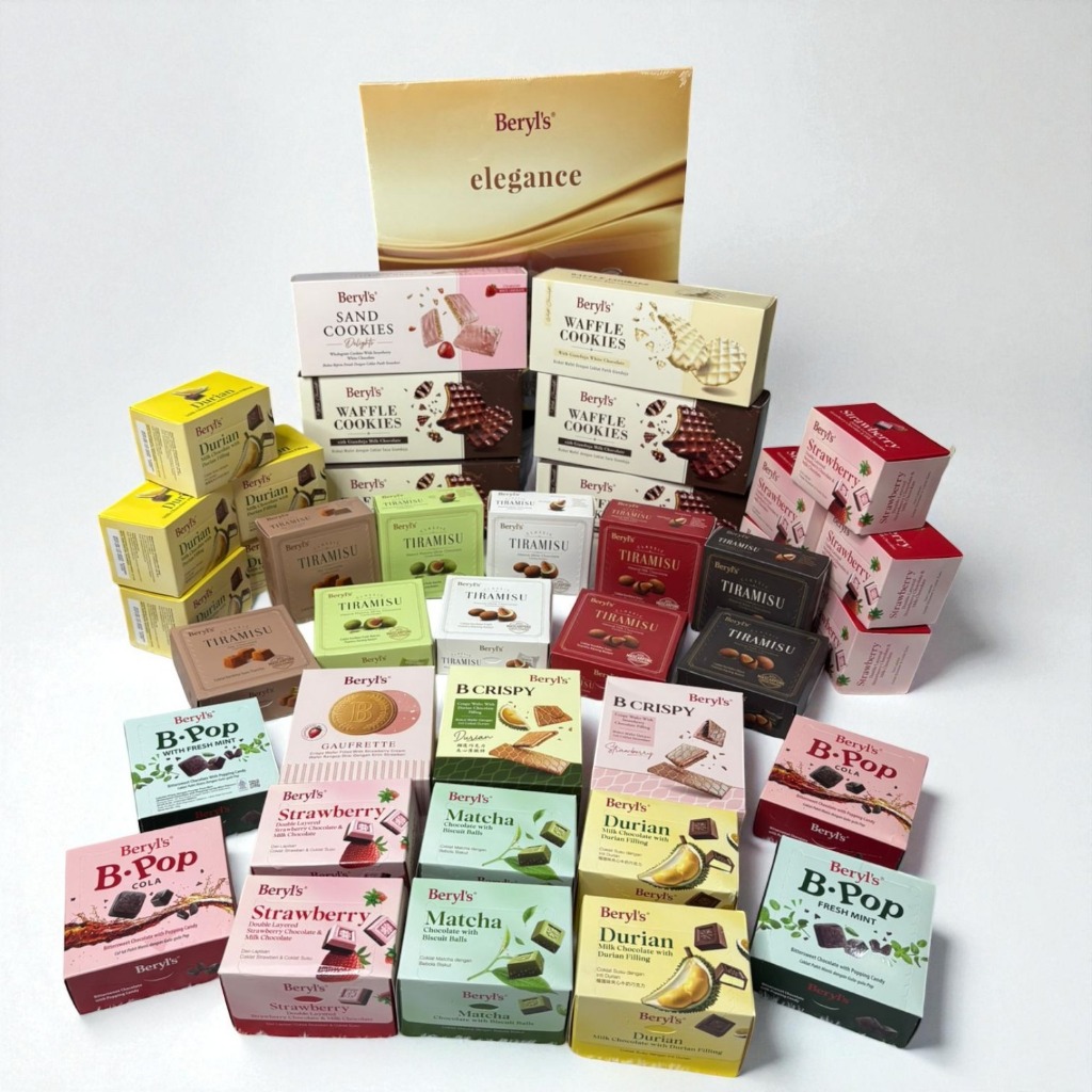 Jual Aneka Cokelat Beryl's Classic Tiramisu Almod Bpop Waffle Chocolate ...