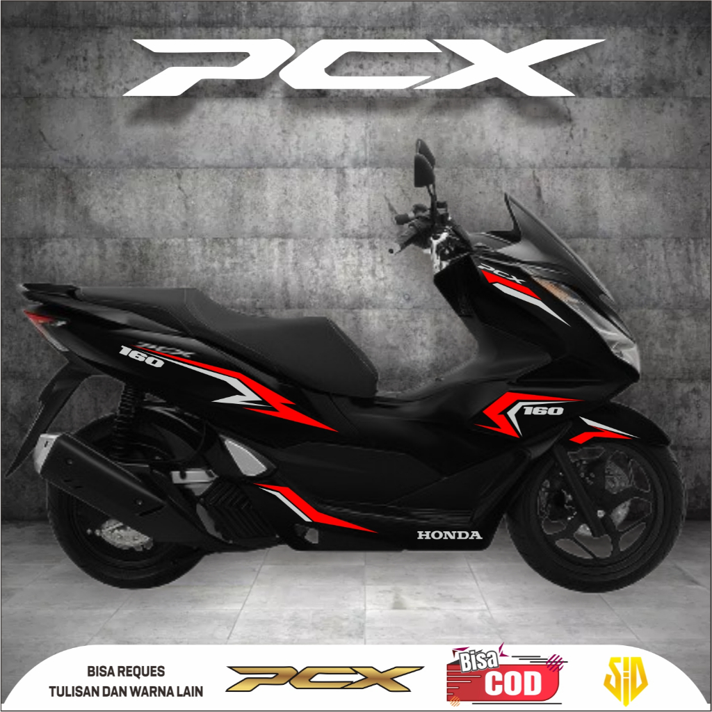 Jual STRIPING PCX 2024 MOTIF KEREN / STRIPING PCX 150 / STRIPING HONDA ...