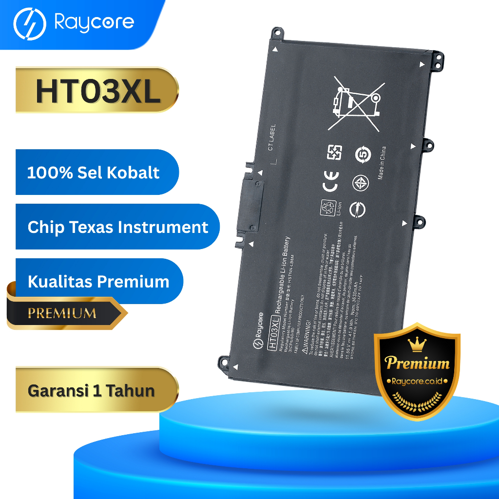 Jual Raycore - Baterai HT03XL HP 14-CE / Notebook 14 14S 14Q 15 15G ...
