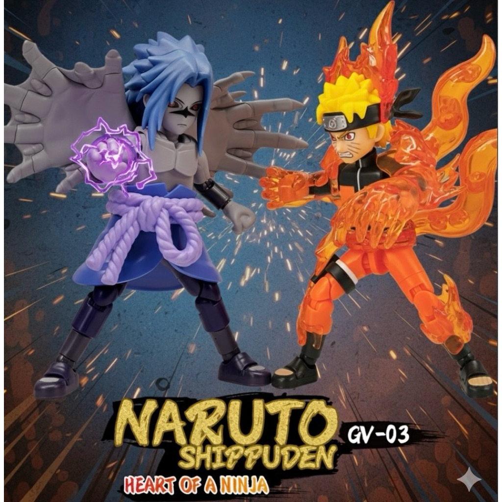 Jual Blokees Naruto Shippuden GV-03 - Heart of Ninja - Secret Naruto ...