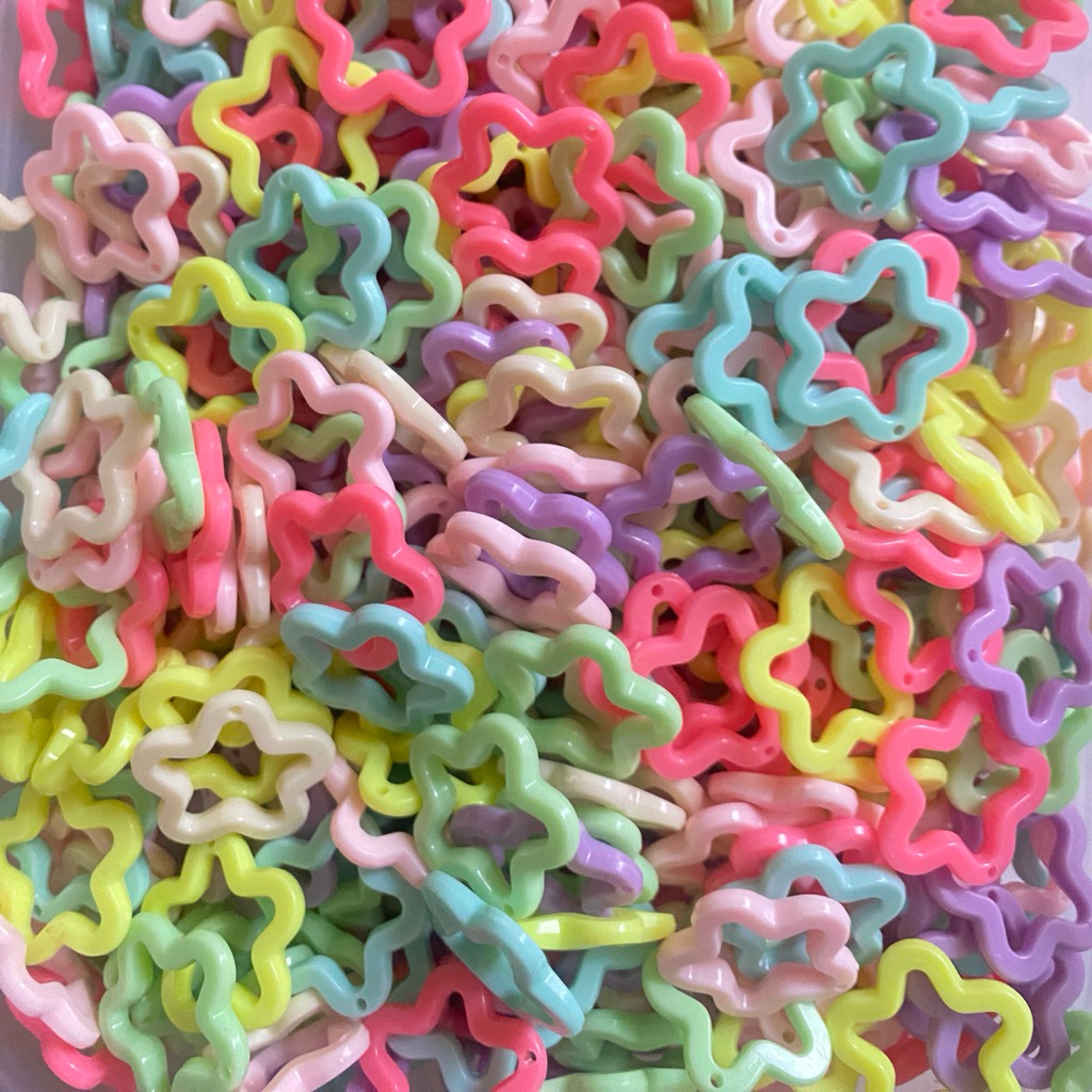 Jual Mani Manik Bintang Warna Bahan DIY Gantungan Kunci | Shopee Indonesia