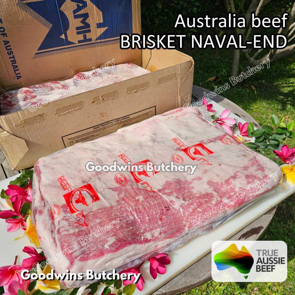 Jual Beef BRISKET NE (Naval End) Australia AMH frozen whole cut 7-9kg ...