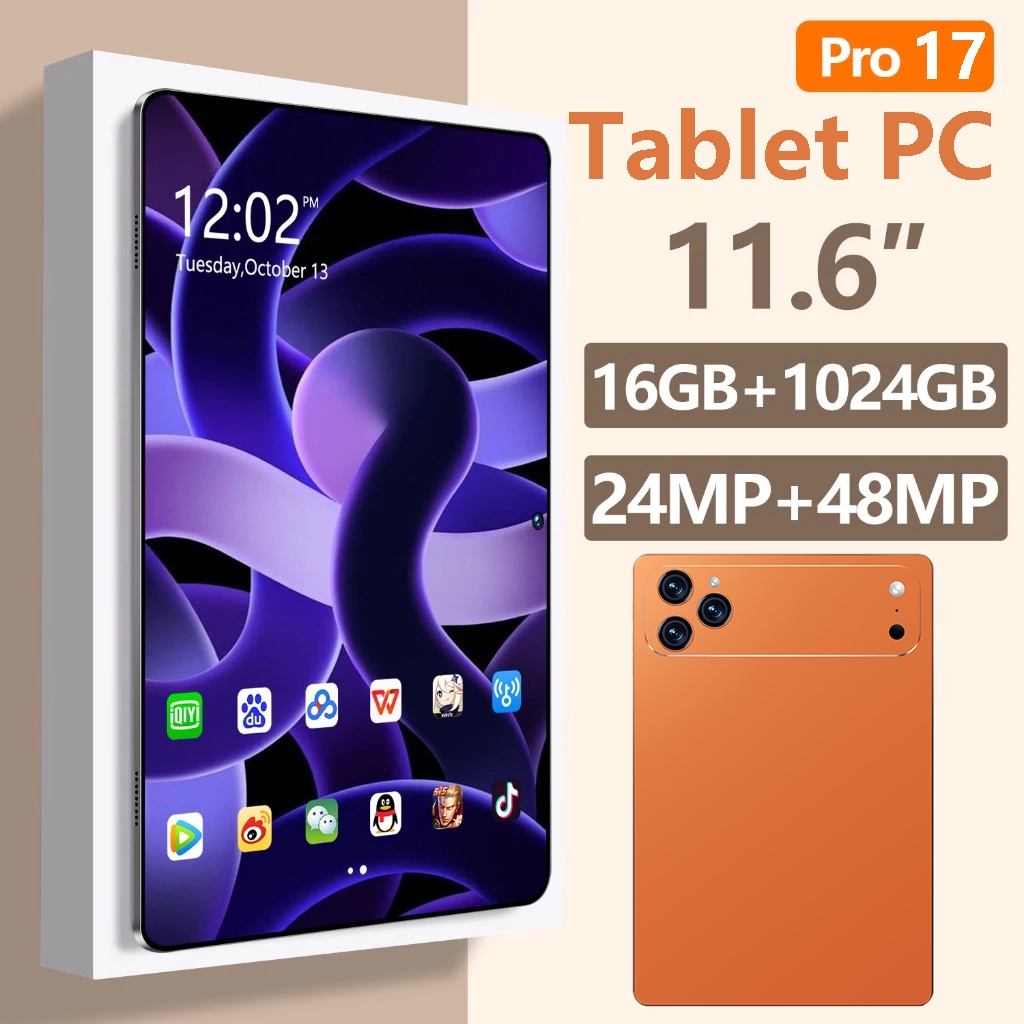 Jual Baru tablet Pad Pro17 (RAM16GB+ROM1024GB) Android15 5G/WiFi ...