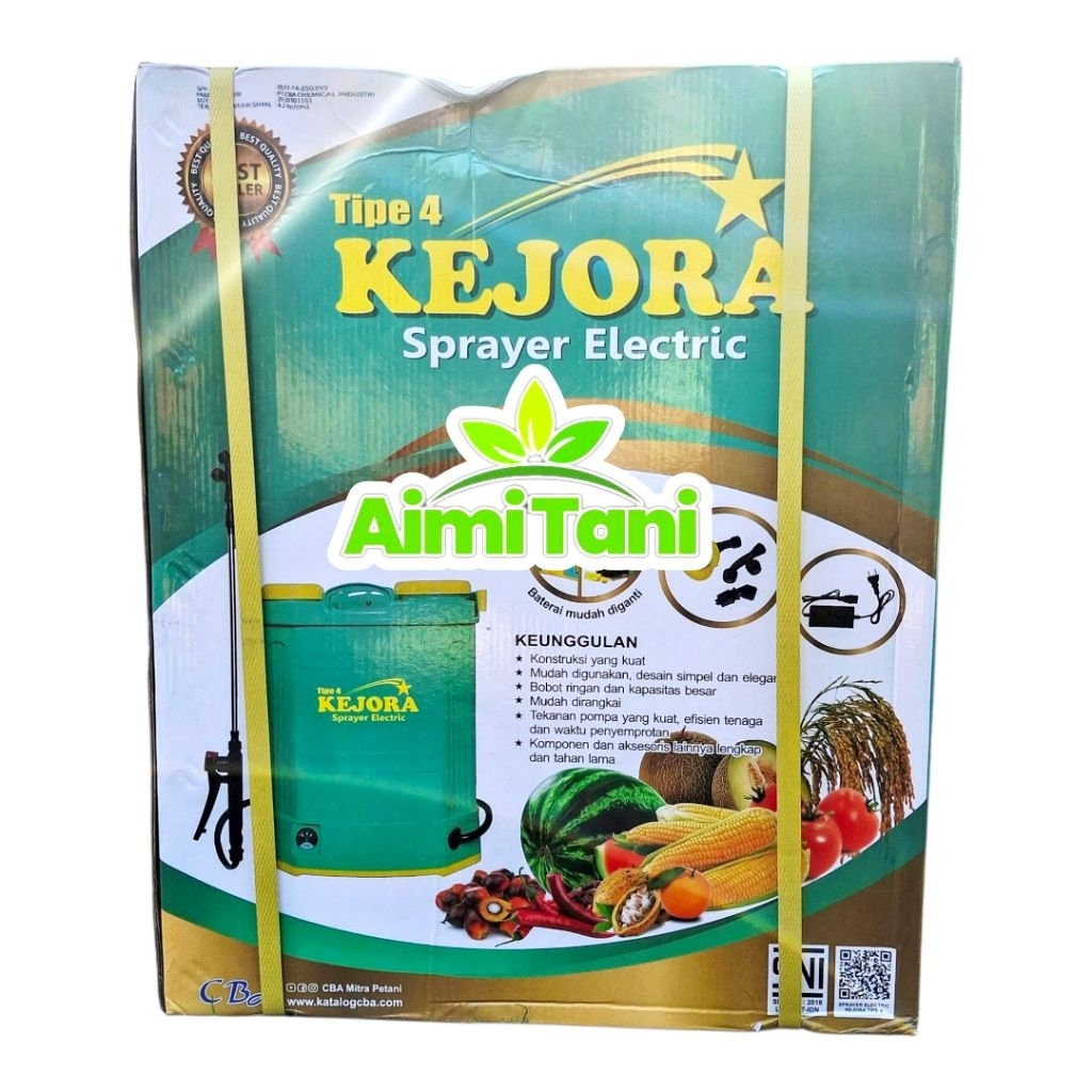 Jual CBA Tangki Sprayer Type 4 Kejora 16L-Tangki Sprayer Elektrik ...