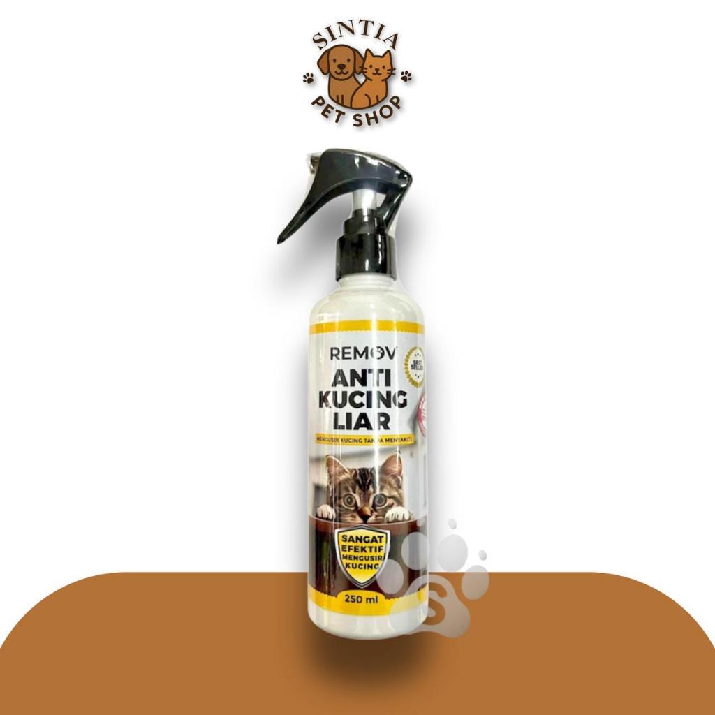 Jual REMOV ANTI KUCING LIAR 250ML - Remov Spray Pencegah Kucing Buang ...