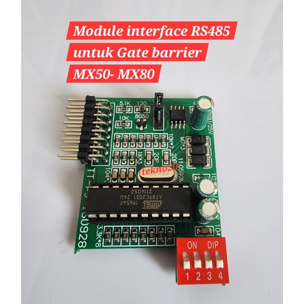 Jual Module Interface RS485 Gate Barrier MX50AC - MX80AC | Modul ...
