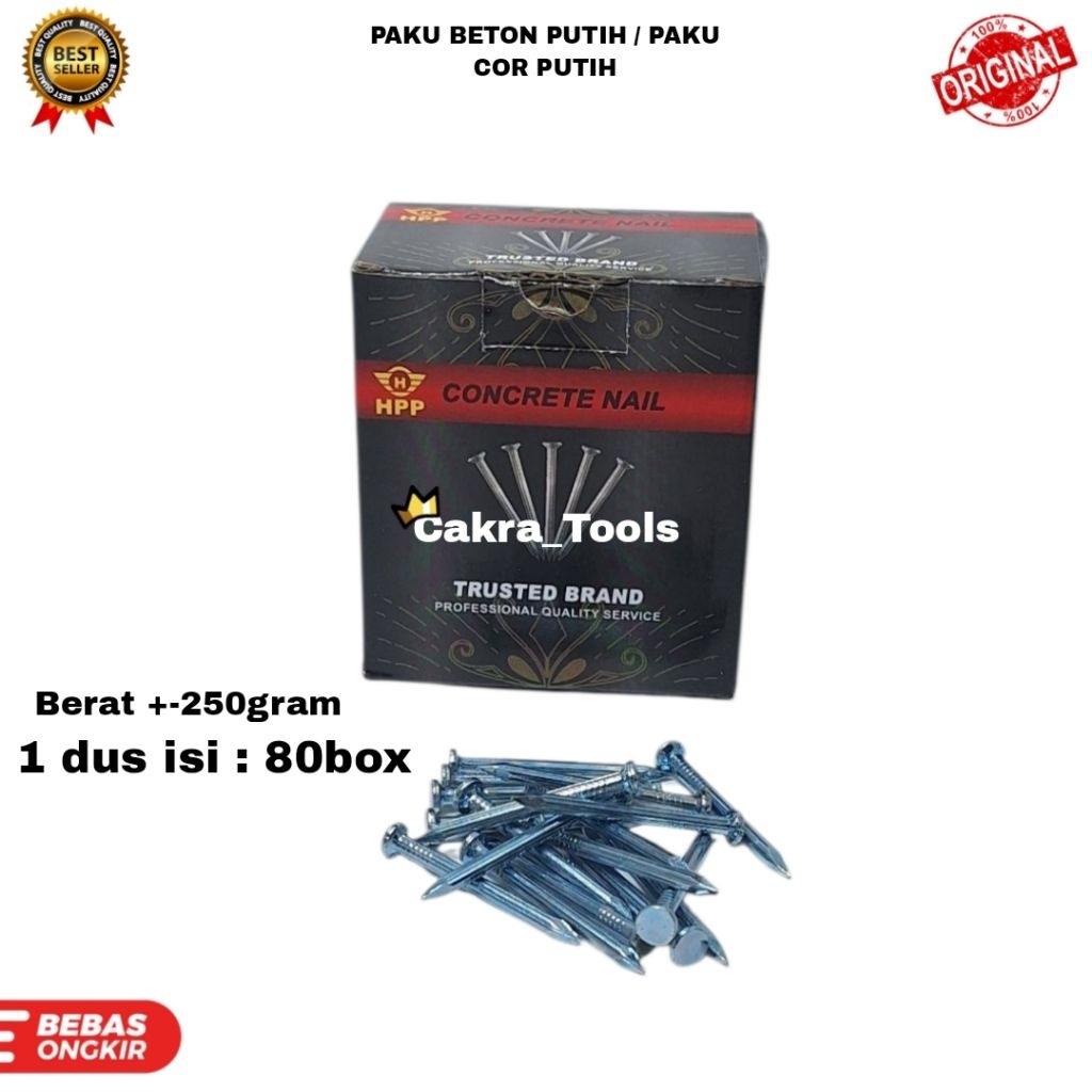 Jual [ICT] PAKU BETON PUTIH / PAKU COR PUTIH UKURAN 1", 1¼", 1½", 2",3 ...