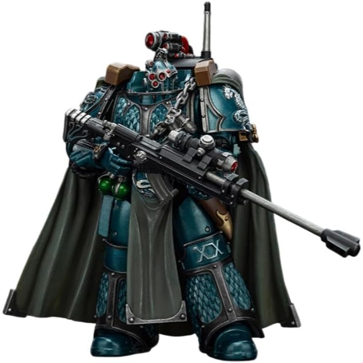 Jual JOYTOY Warhammer 40K 1/18 Action Figures Alpha Legion Alpharius ...