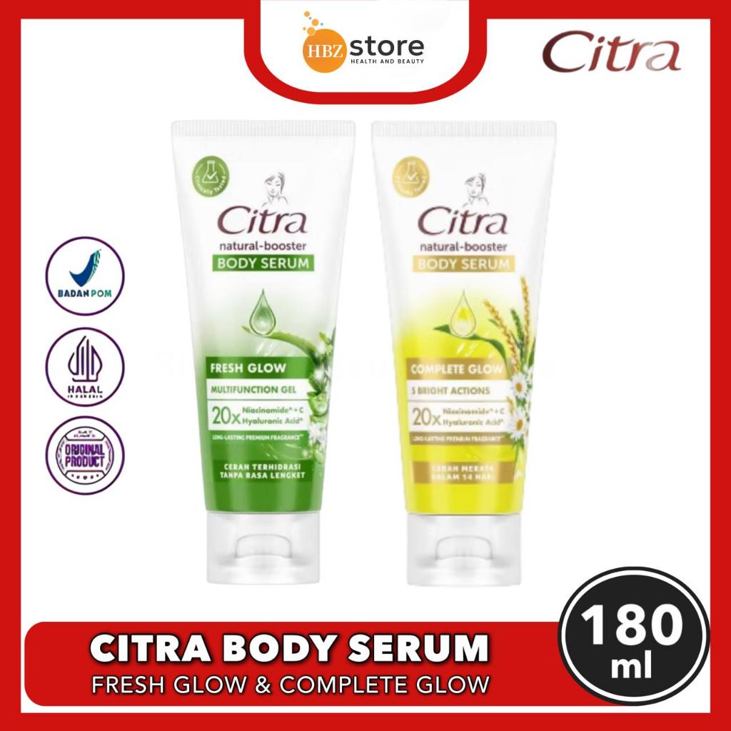 Jual Citra Natural Booster Body Serum 180ML - Complete Glow & Fresh ...