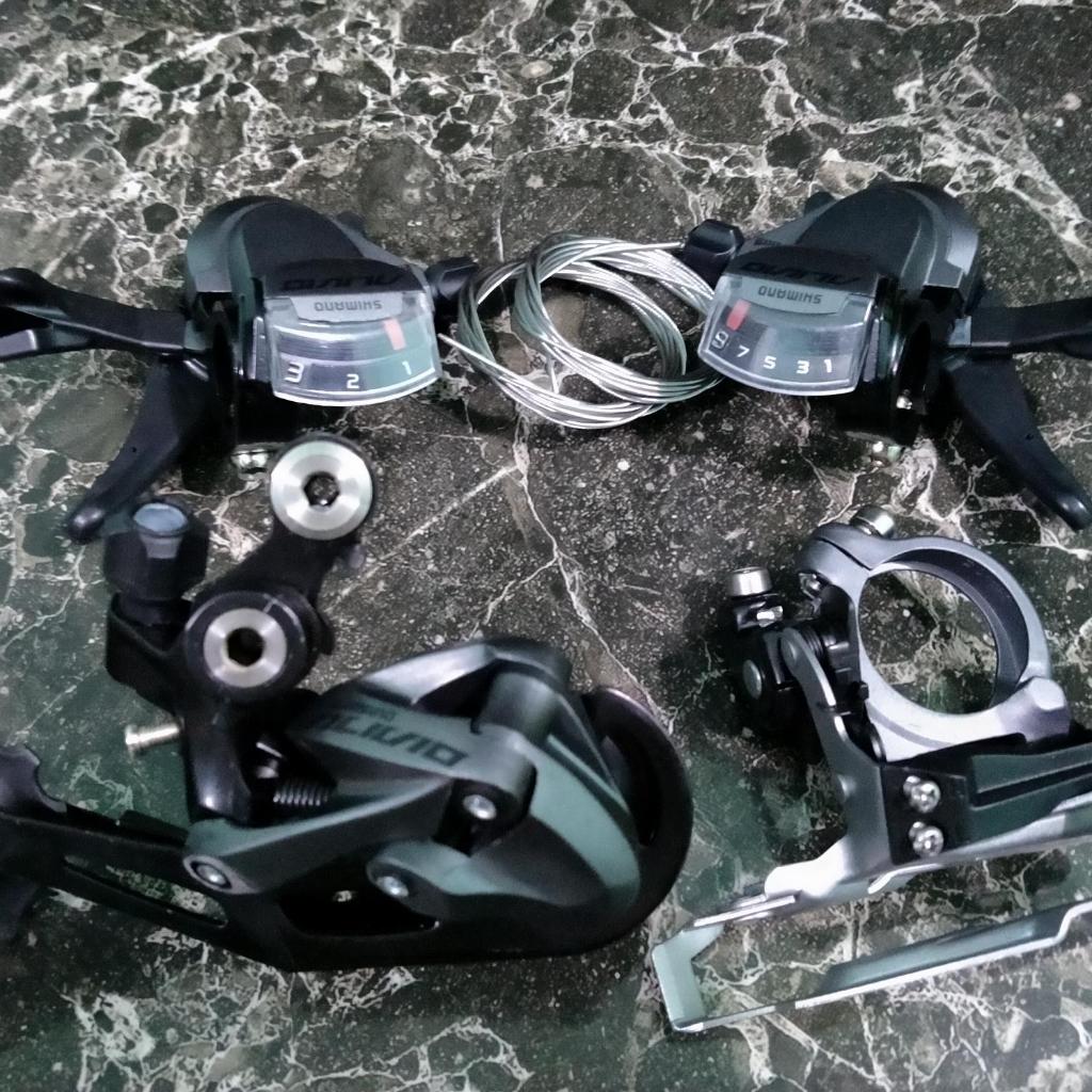 Jual Groupset Shimano Alivio M4000 3 x 9 Speed Original MTB Federal ...