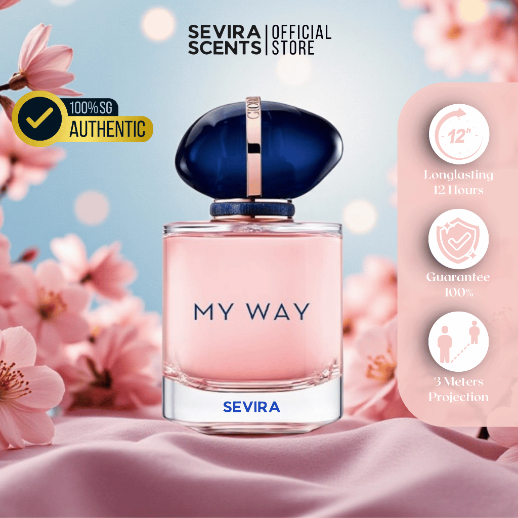 Jual SEVIRA Parfum Wanita My Way EDP [ 100% Original Singapore ] By ...
