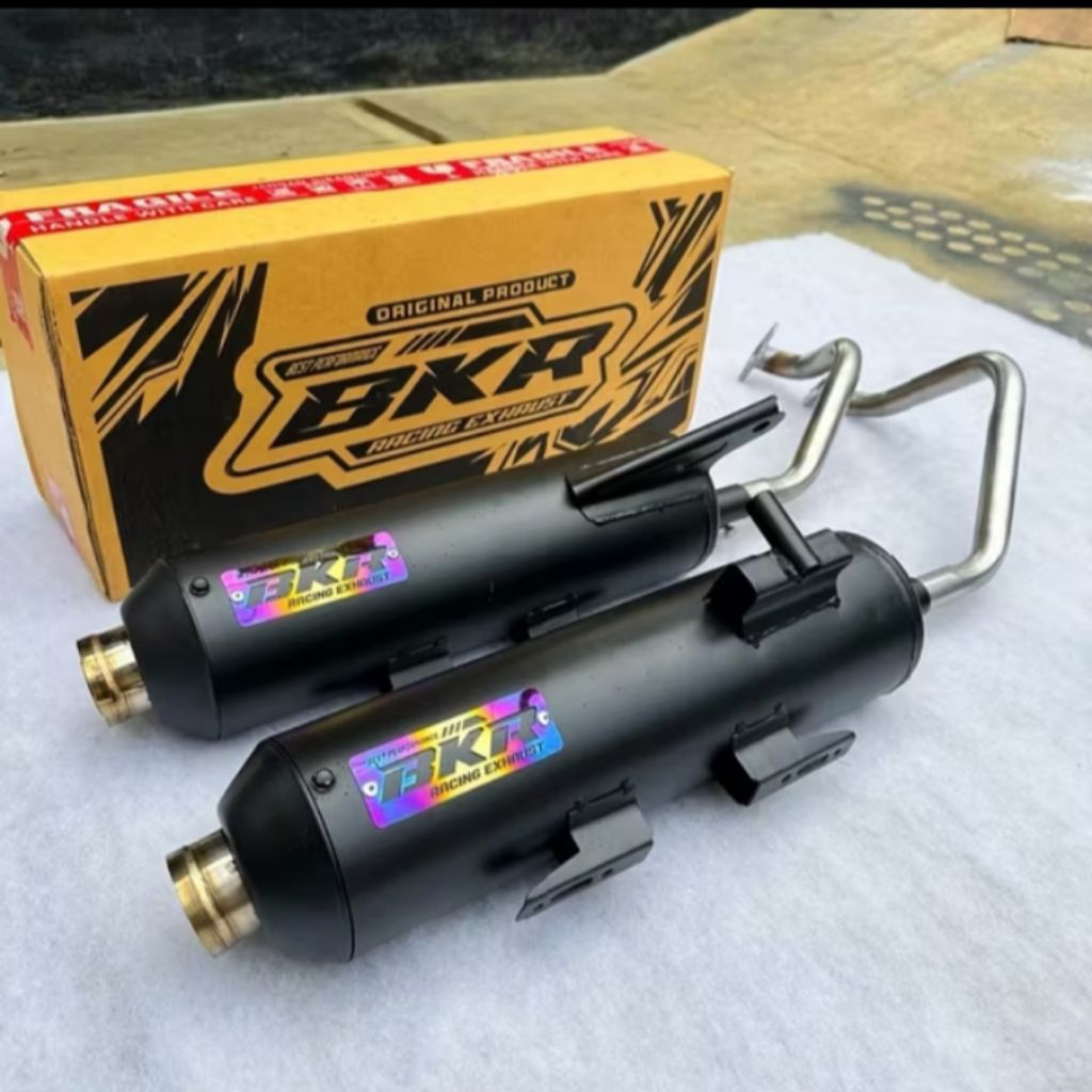 Jual knalpot sentandar racing BKR racing original bass adem gerung all ...