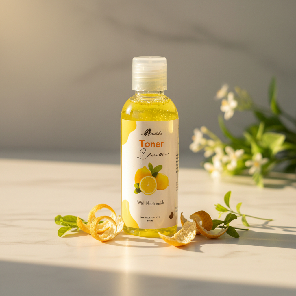 Jual TONER GLOWING EKSTRAK LEMON TRAVEL SIZE 1PCS | BPOM A'Rielcha ...
