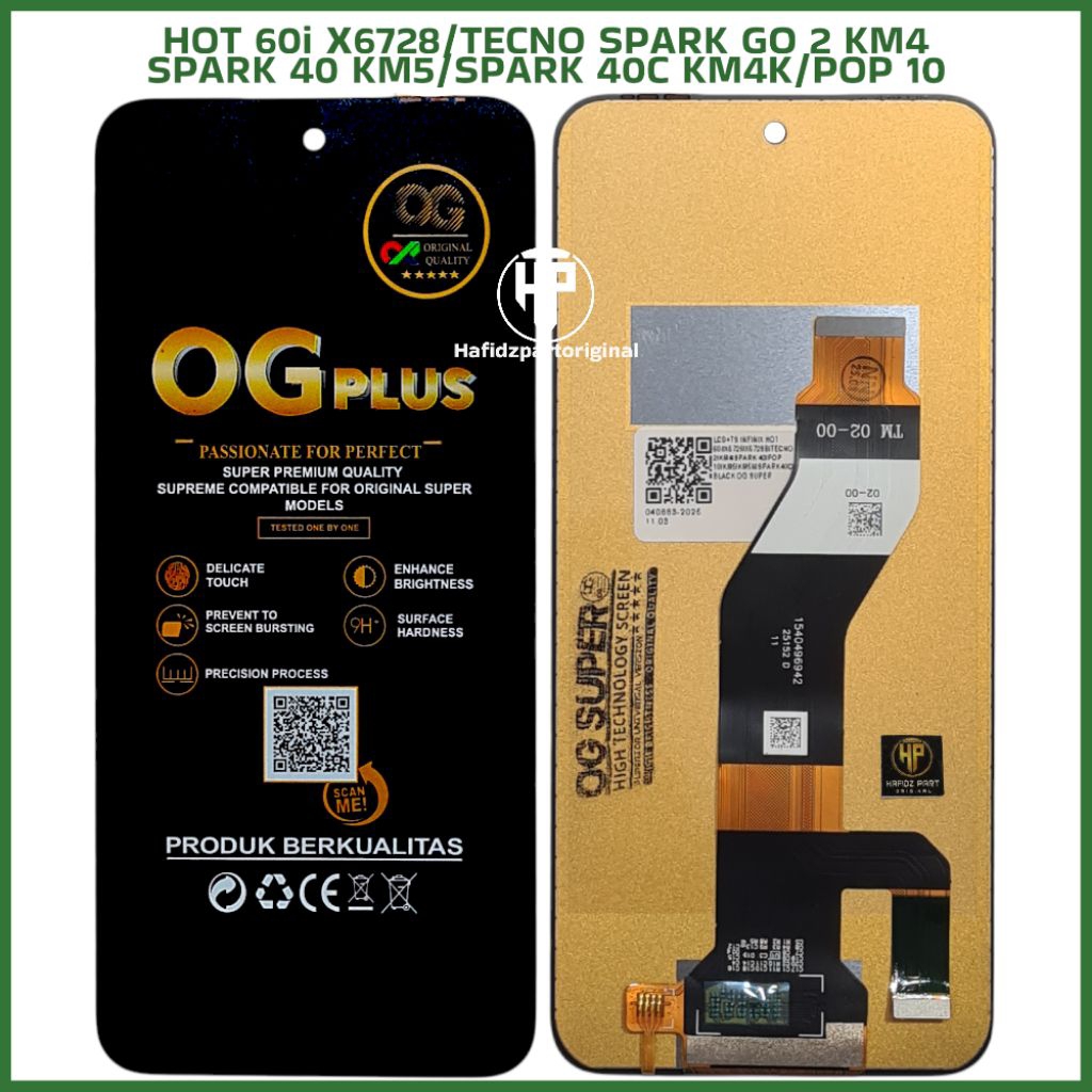 Jual Lcd Touchscreen Infinix Tecno Spark 40 / Hot 60i 4G / Tecno Spark ...