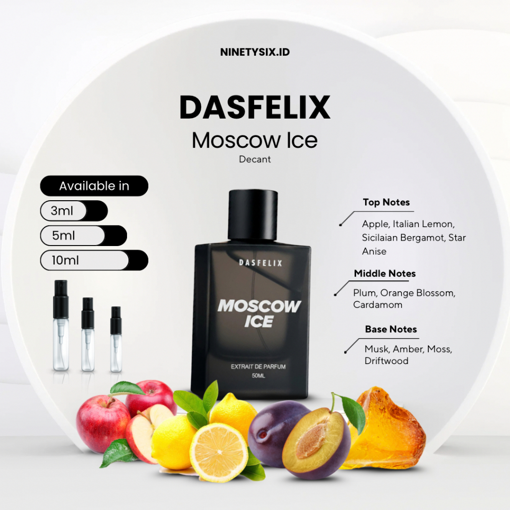 Jual Decant Parfum Dasfelix Moscow Ice 3ml 5ml 10ml – Aroma Fresh Minty ...